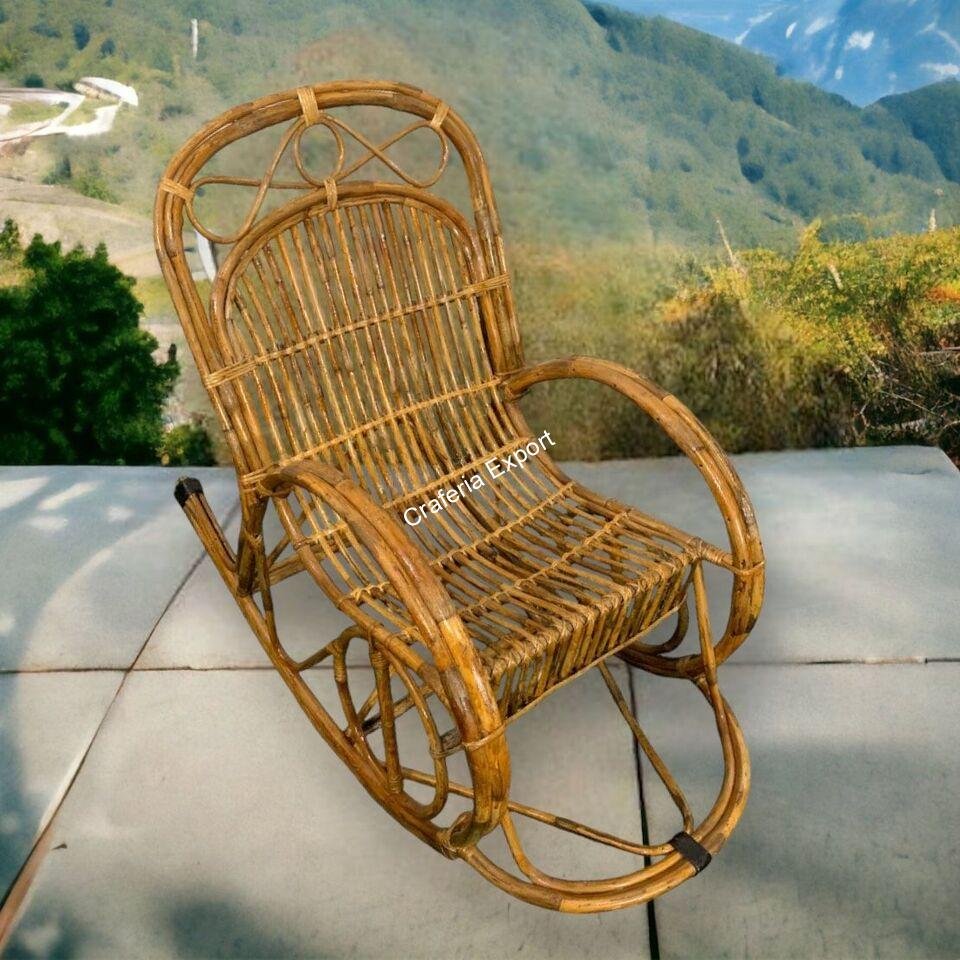Buy Cane Rocking Chair Wicker Rattan Relaxing Chair - Craferia
