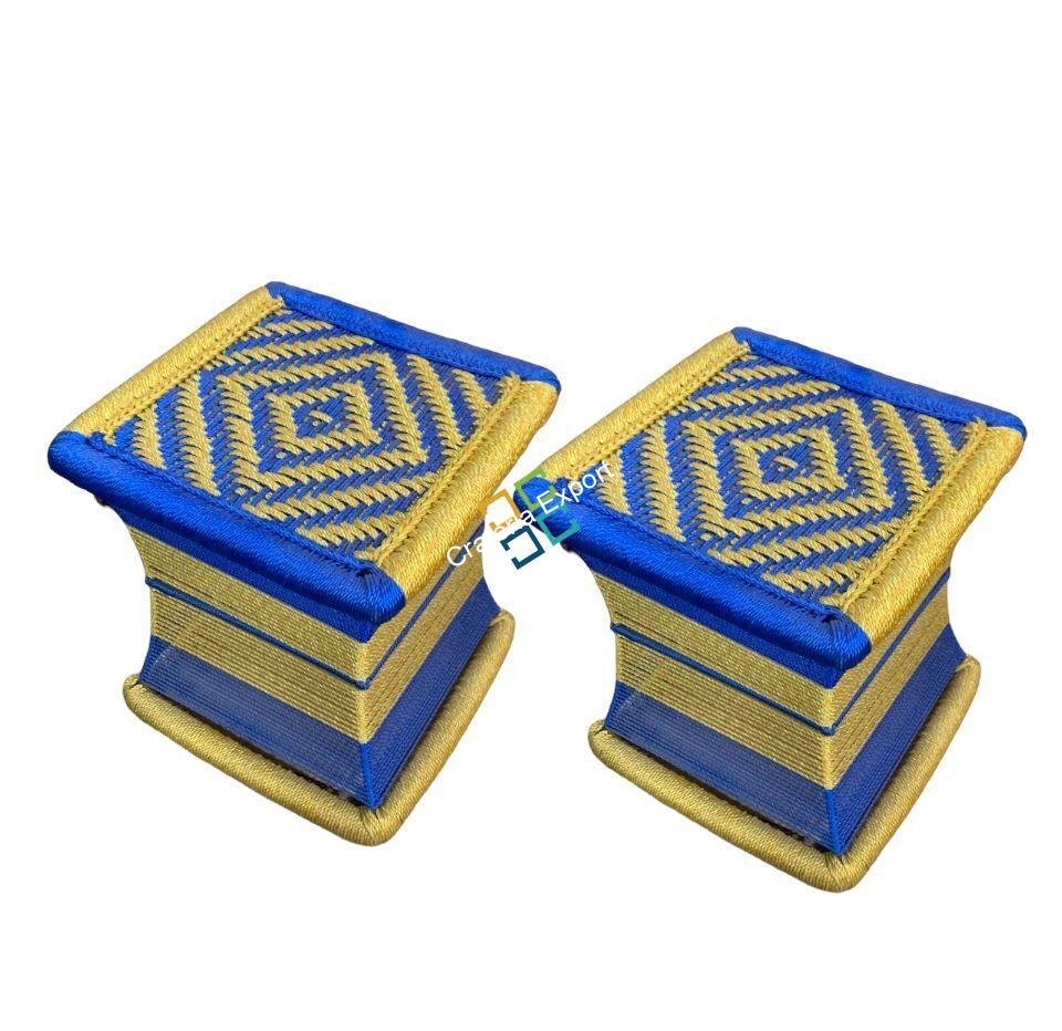 Buy Handcrafted Mudda Stool Indian Traditional - Craferia