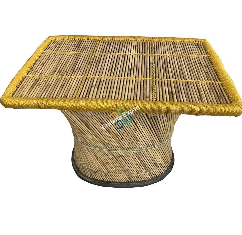 Buy Rectangular Bamboo Mudha Table(XL - Craferia