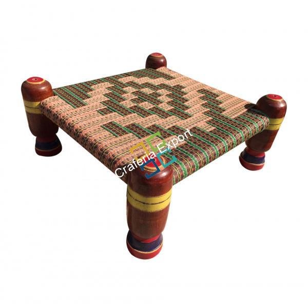Best Handwoven Pidha Stool Sell in Delhi Online -Crafreia Export