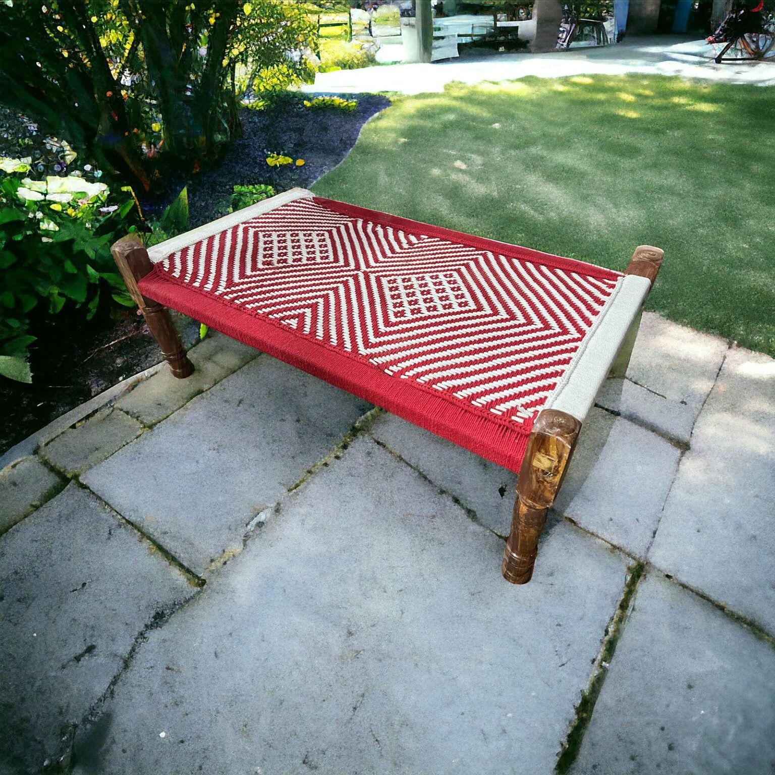 Pidha, Wooden Pidha Charpai | Craferia