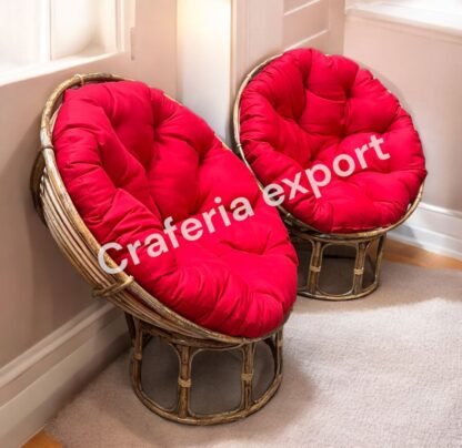 Buy Round Rattan Cane Chair Rocking Outdoor chair-craferia
